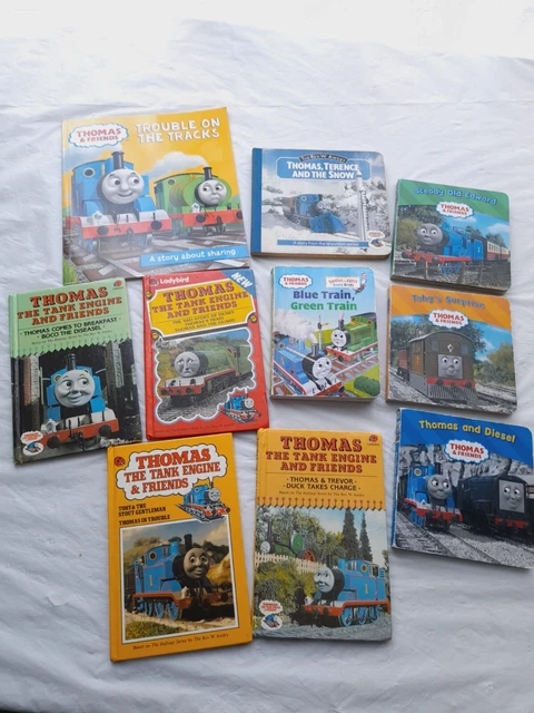 10X THOMAS TANK Engine Books Bundle Lot Vintage 1980's £5.99 - PicClick UK