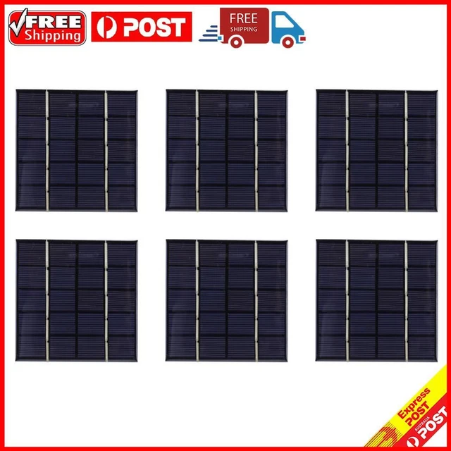 3W 5V PHOTOVOLTAIC Cells Solar Plate for 3.7V Battery 3-5V Battery ...
