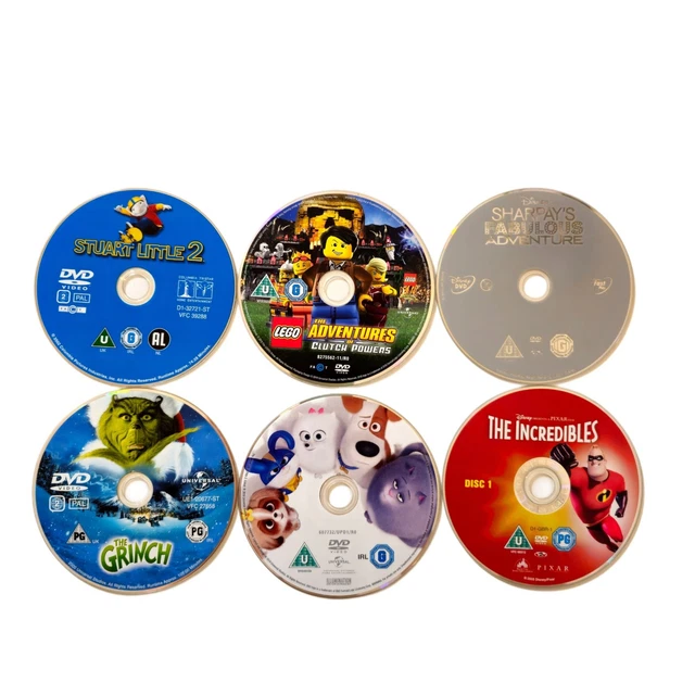 STUART LITTLE 2 Lego Adventures Grinch Incredibles DVD Collection £2.60 ...