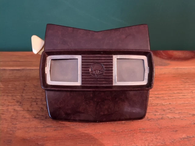 SAWYERS BAKELITE VIEW-MASTER Viewer Brown Made In Belgium Vintage 1950 ...