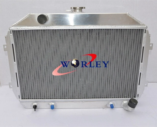 3 ROW 56MM RACE ALUMINUM RADIATOR Nissan Datsun 240Z/260Z L24/L26 AT/MT ...