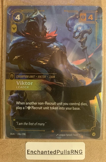 VIKTOR LEADER - Riftbound: Origins - OGN E 246/298 $14.99 - PicClick CA