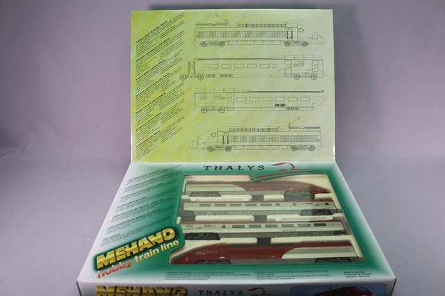 LG1341 MEHANO T675/29712 DC Ho Coffret TGV Thalys DC Rame 4321 boggie ...