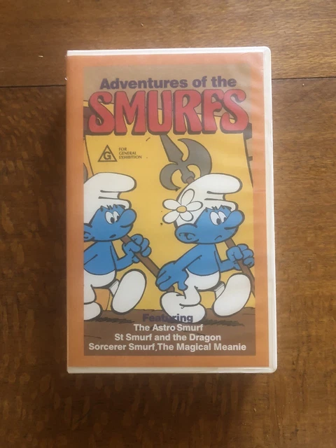 ADVENTURES OF THE Smurfs. Original 1981 Australian Release VHS MOVIE ...