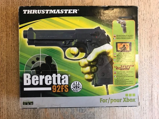 MICROSOFT XBOX ORIGINAL LIGHT GUN PISTOL GAME BLASTER Thrustmaster ...