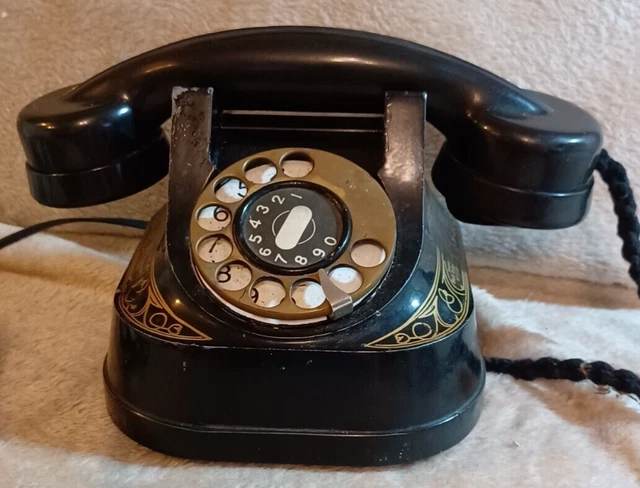 VINTAGE ROTARY dial Bell MFG telephone metal case for restoration £29. ...