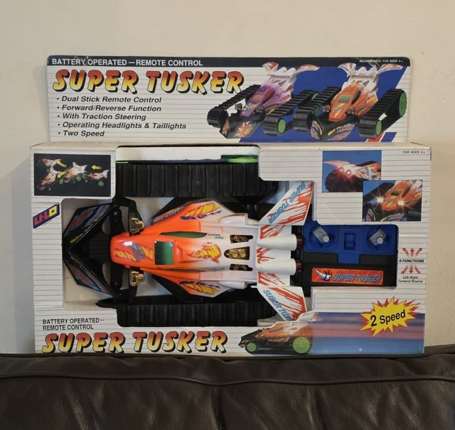 VINTAGE TOY - New In Box - Li-Lo Super Tusker Remote Control Car £29.99 ...