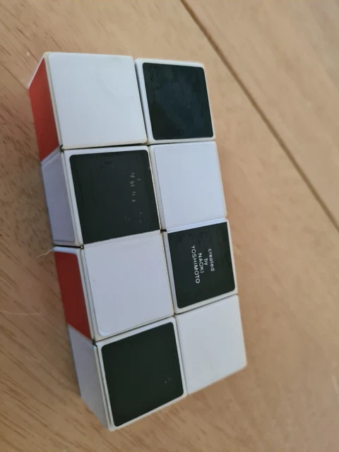 RARE ORIGINAL NAOKI Yoshimoto Cube Puzzle Rubik's 70's 80's JAPANESE ...