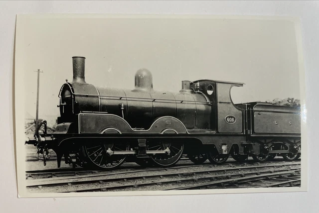 LSWR RAILWAY LOCOMOTIVE Photograph - A12 Class - 608 - D973 £3.50 ...