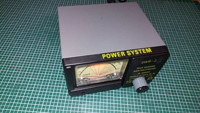 QRP SWR-POWER METER 1,8-60 MHz (auch für SSB geeignet) Keine China Ware ...