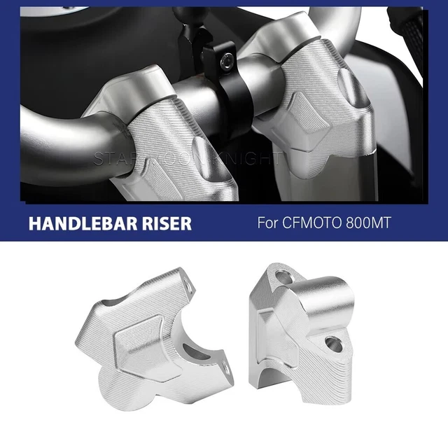 FOR CFMOTO 800MT 700MT 450MT Handlebar Riser Clamp Height Lift Mount ...