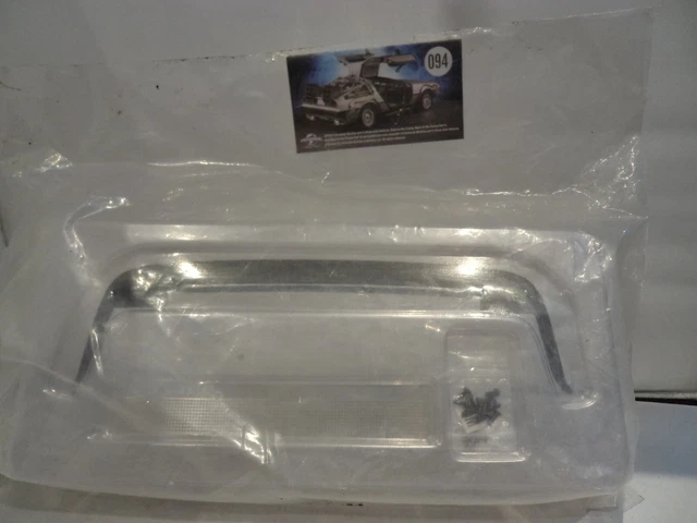 EAGLEMOS BUILD THE BACK TO THE FUTURE DELOREAN no mag PART ONLY ISSUE ...