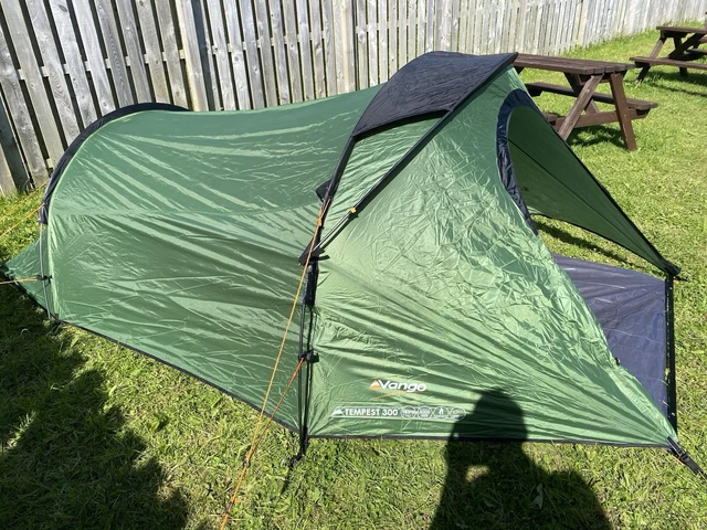 VANGO TEMPEST 300 3-Person Tent with Footprint £94.30 - PicClick UK
