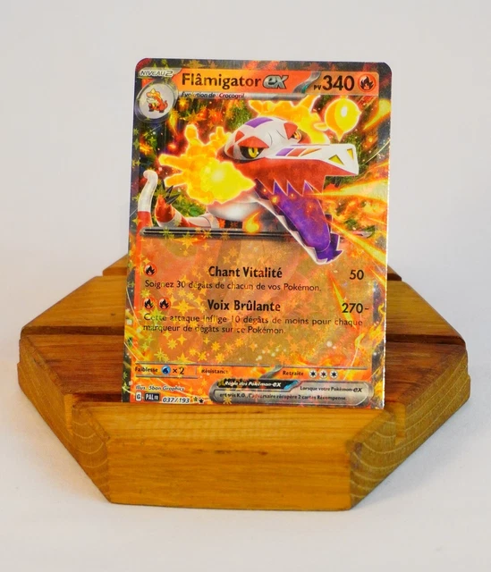CARTE POKÉMON 037/193 Flamigator EX PAL Fr Neuve sous sleeve EUR 5,00 ...
