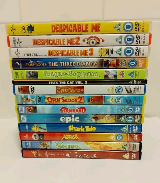 KIDS DVD BUNDLE Children's Animation 14 DVDs Family Movies £9.55 ...
