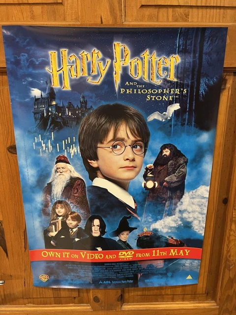 HARRY POTTER AND The Philosopher’s Stone Film Advertisement Poster £1. ...