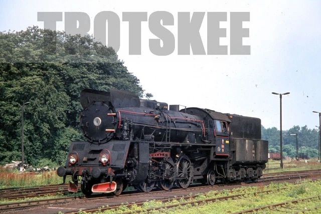 35MM SLIDE PKP Poland Railways Steam Loco Ol49 75 Wolsztyn 1985 Original Polish £3.49 - PicClick UK