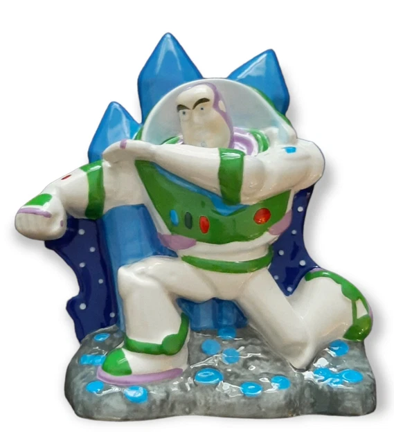 ENESCO BUZZ LIGHTYEAR Toy Story Coin Bank Pixar 8X6 Inch £13.42 ...