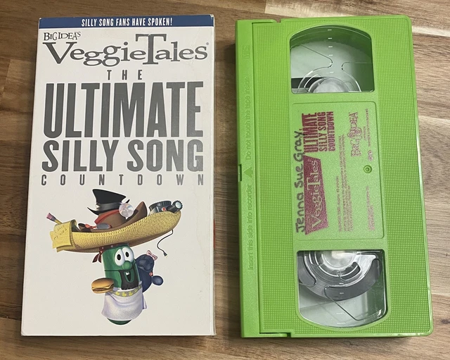 VEGGIE TALES VHS Tape Ultimate Silly Song Countdown Children's video ...