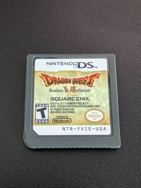 DRAGON QUEST VI: Realms of Revelation (Nintendo DS, 2011) $139.99 ...