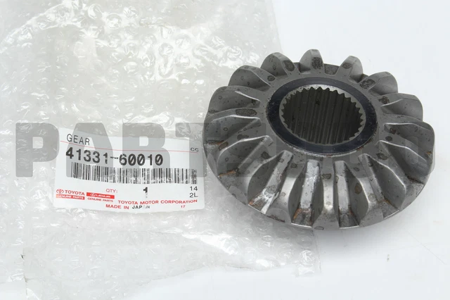 4133160010 GENUINE TOYOTA GEAR, REAR DIFFERENTIAL SIDE 41331-60010 $89. ...