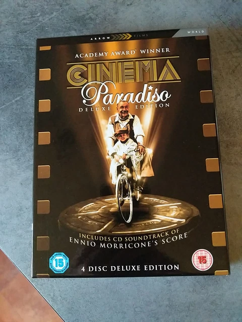 CINEMA PARADISO DVD (4 Disc Deluxe Edition) Arrow Films Italian ...