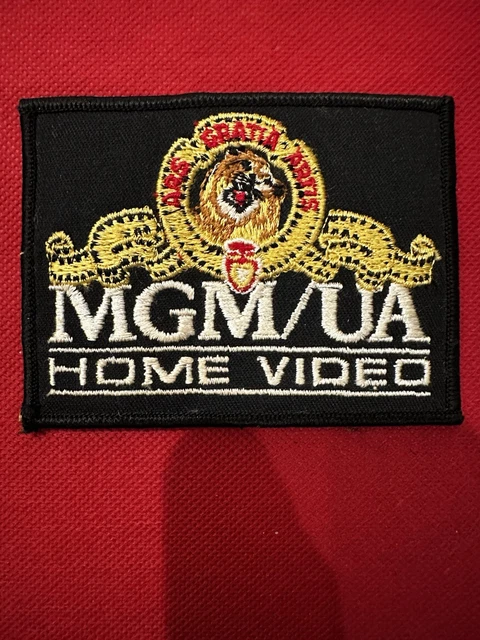 RARE VINTAGE ORIGINAL MGM/UA Home Video Patch Metro-Goldwyn-Mayer ...