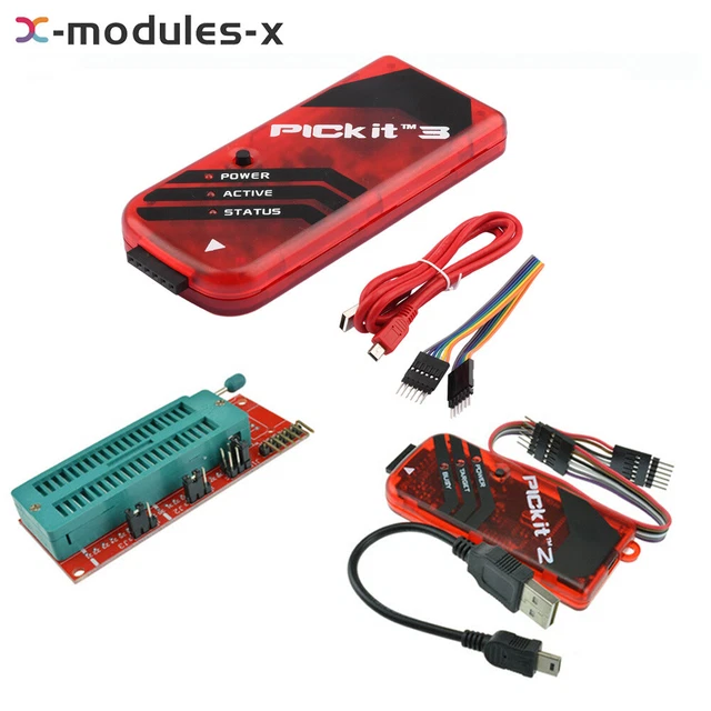 PICKIT2 PICKIT3 MICROCHIP Original MPLAB PIC In-Circuit Debugger Programmer Kit £18.62 - PicClick UK