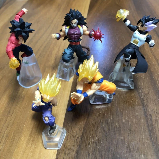 DRAGON BALL FIGURE Kamehameha Super Saiyan Bardock Goku Zeno Cumber ...