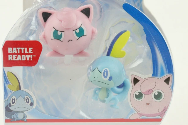 POKEMON JIGGLYPUFF & Sobble Action Battle Figure Pack (Nintendo, 2020 ...