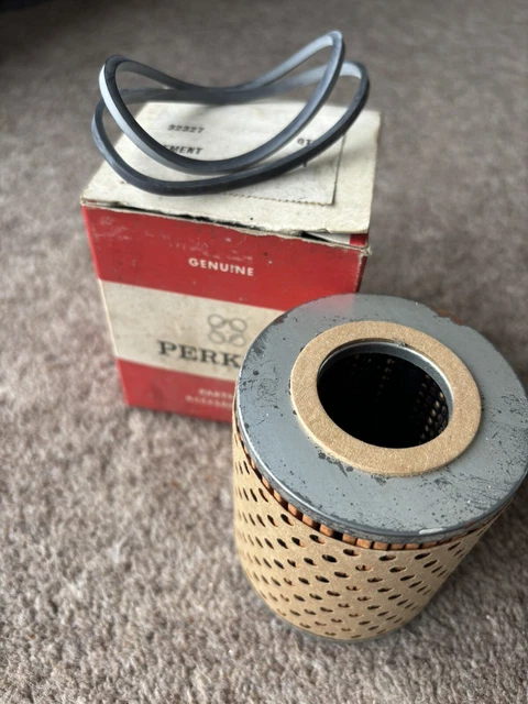 ORIGINAL MASSEY FERGUSON Perkins Fuel Filter Element £15.00 - PicClick UK