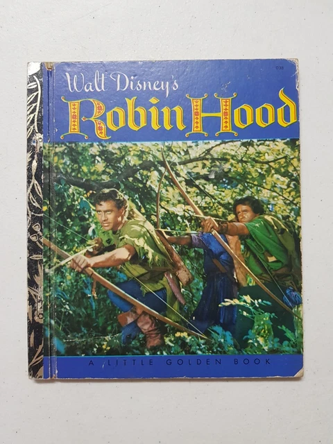 LITTLE GOLDEN BOOK - Walt Disney's Robin Hood 1973 HC $10.90 - PicClick AU