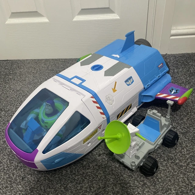TOY STORY BUZZ Lightyear Star Command Spaceship Disney Pixar Rover ...
