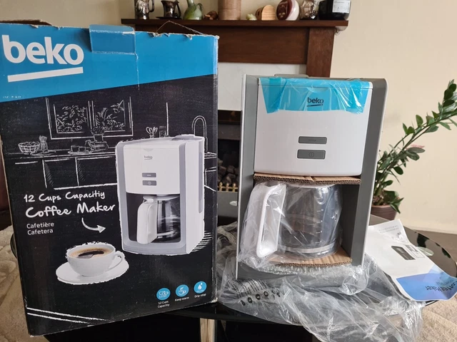 BEKO CFM6151W FILTER Coffee Machine - 1000w - White & Grey £31.88 ...