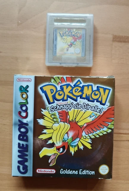 GAMEBOY COLOR-SPIEL &POKEMON goldene Edition" mit OVP EUR 111,00 ...