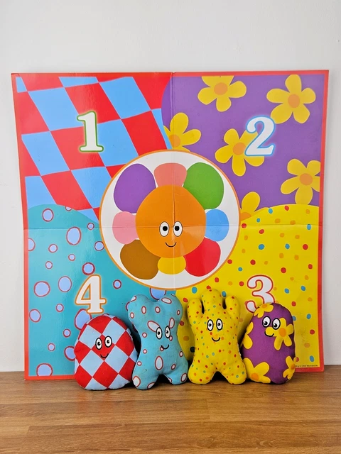 IN THE NIGHT Garden Throw and Count Haahoo's Game plush bean bags ...