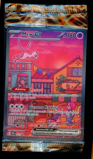 MEW EX 053 Promo 151 Sealed Scarlet & Violet Pokemon Near Mint £56.00 ...