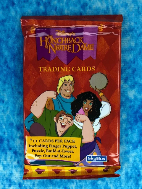 THE HUNCHBACK OF Notre Dame Cartoon Trading card sealed foil packet ...