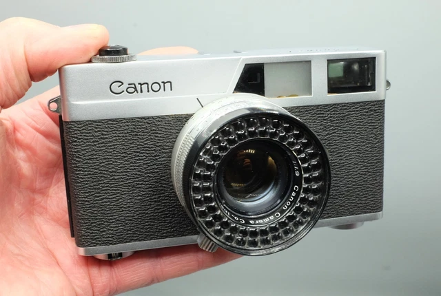 CANON CANONET 35MM Rangefinder Camera w 45mm f1.9 Lens EXC+++ £48.99 ...