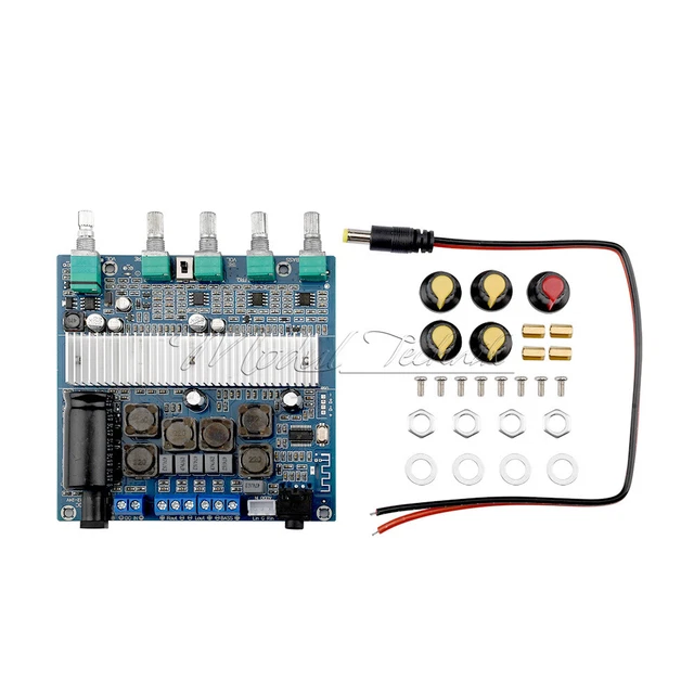 BLUETOOTH 5.0 DC 12-24V TPA3116D2 Digital 2.1 Audio Amplifier Board ...