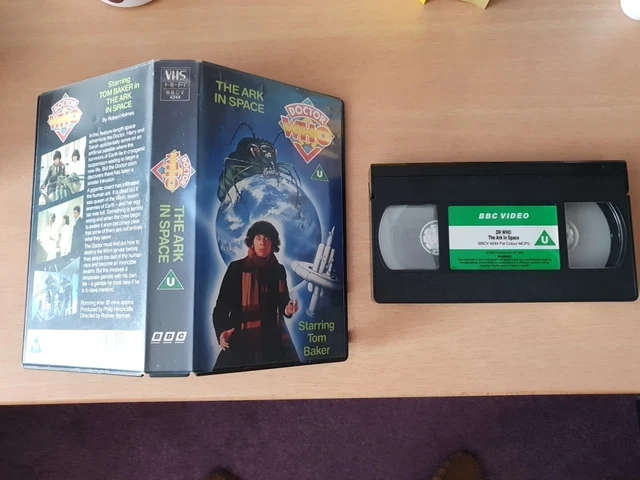 DOCTOR WHO : The Ark In Space (1975) VHS TAPE £4.99 - PicClick UK