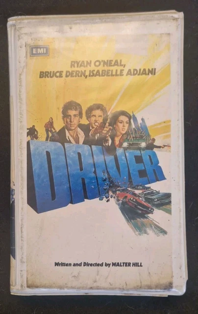 DRIVER RARE RARE Emi Pre-Cert Vintage Vhs Video Video Ryan O'neal ...