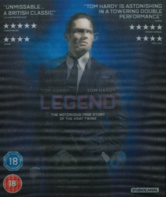 LEGEND (2015) BLU-RAY, Tom Hardy, Emily Browning, Taron Egerton [Region B] EUR 2,97 - PicClick IT