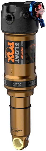 FOX FLOAT FACTORY Rear Shock - Trunnion Metric, 185 x 50 mm, EVOL LV ...
