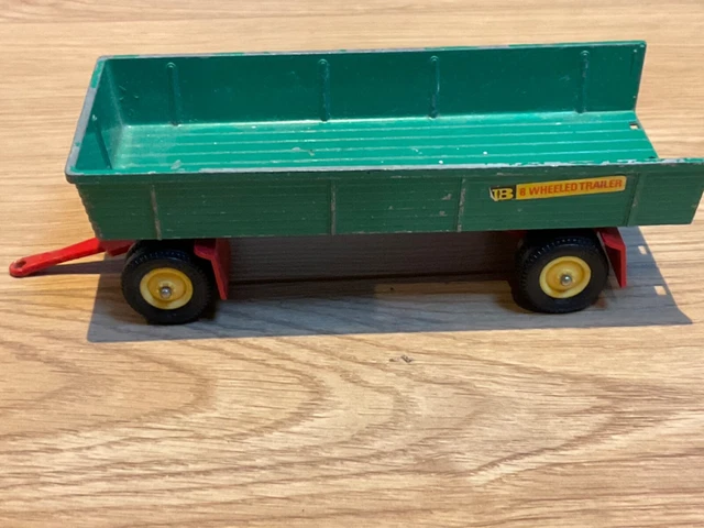 VINTAGE BRITAINS 1978 8 Wheeled Farm Trailer, Restoration Project £6.99 ...