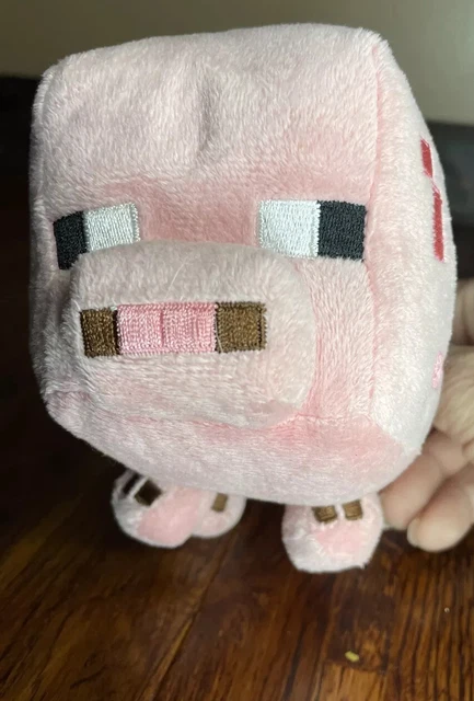 MINECRAFT MOJANG JINX 6” Pig Piglet Stuffed Animal Plush 2014 £8.72 ...