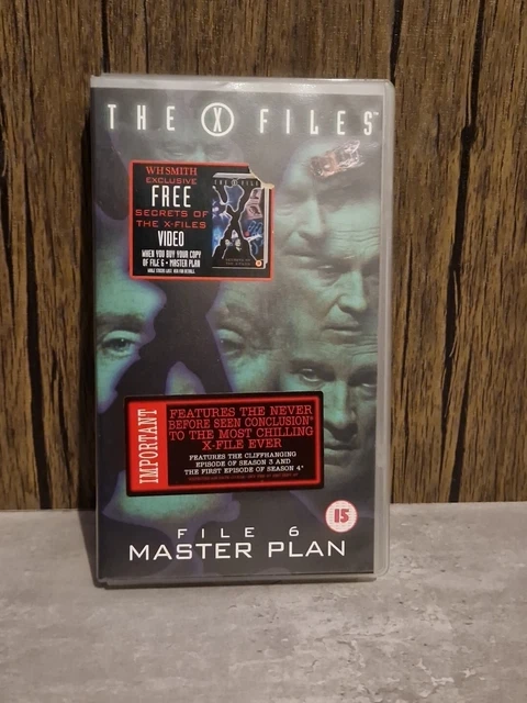 THE X FILES File 6 Master Plan VHS (READ DESCRIPTION) £0.99 - PicClick UK