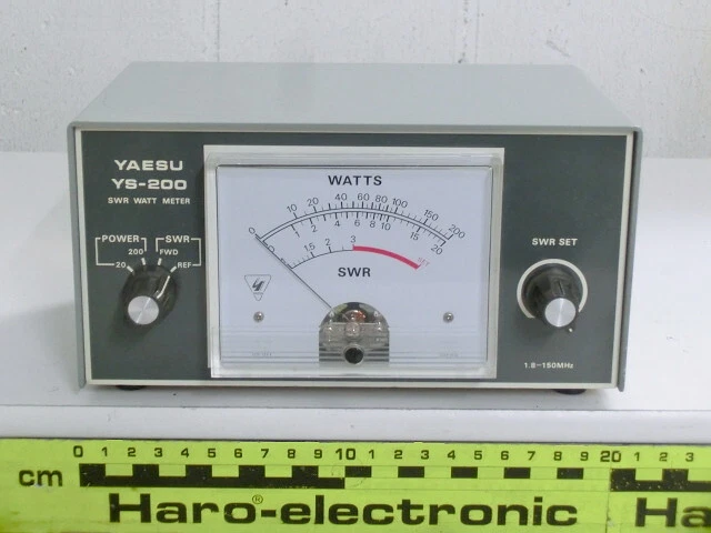 YAESU YS-200 HF/VHF SWR&Power-Meter 200W EUR 39,00 - PicClick DE