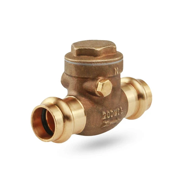 MIDLINE VALVE 622S224 Swing Check Valve, Backflow Prevention, Lead-Free ...