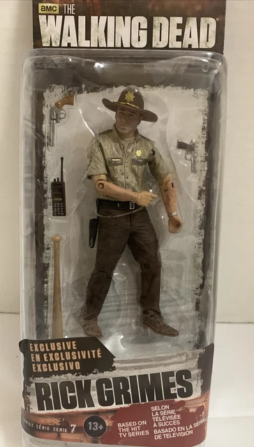 THE WALKING DEAD Series 7 Rick Grimes AMC Exclusive Action Figure ...
